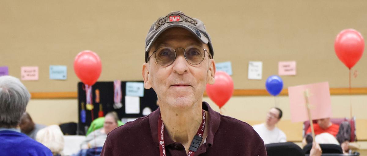 Norm Finlay, volunteer, Edmonton General Continuing Care Centre