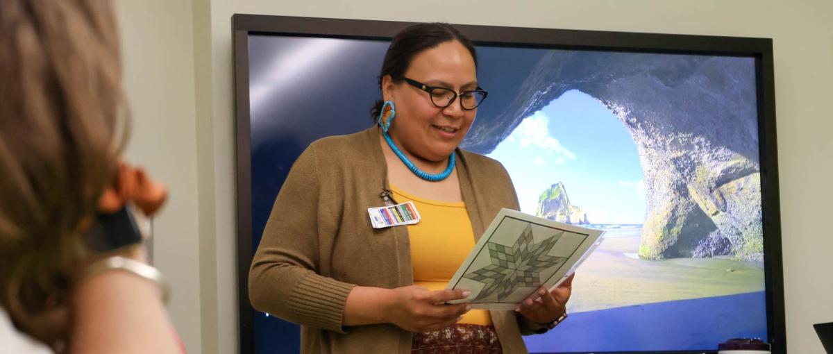 Angela Parisian: supporting Indigenous patients at Grey Nuns hospital